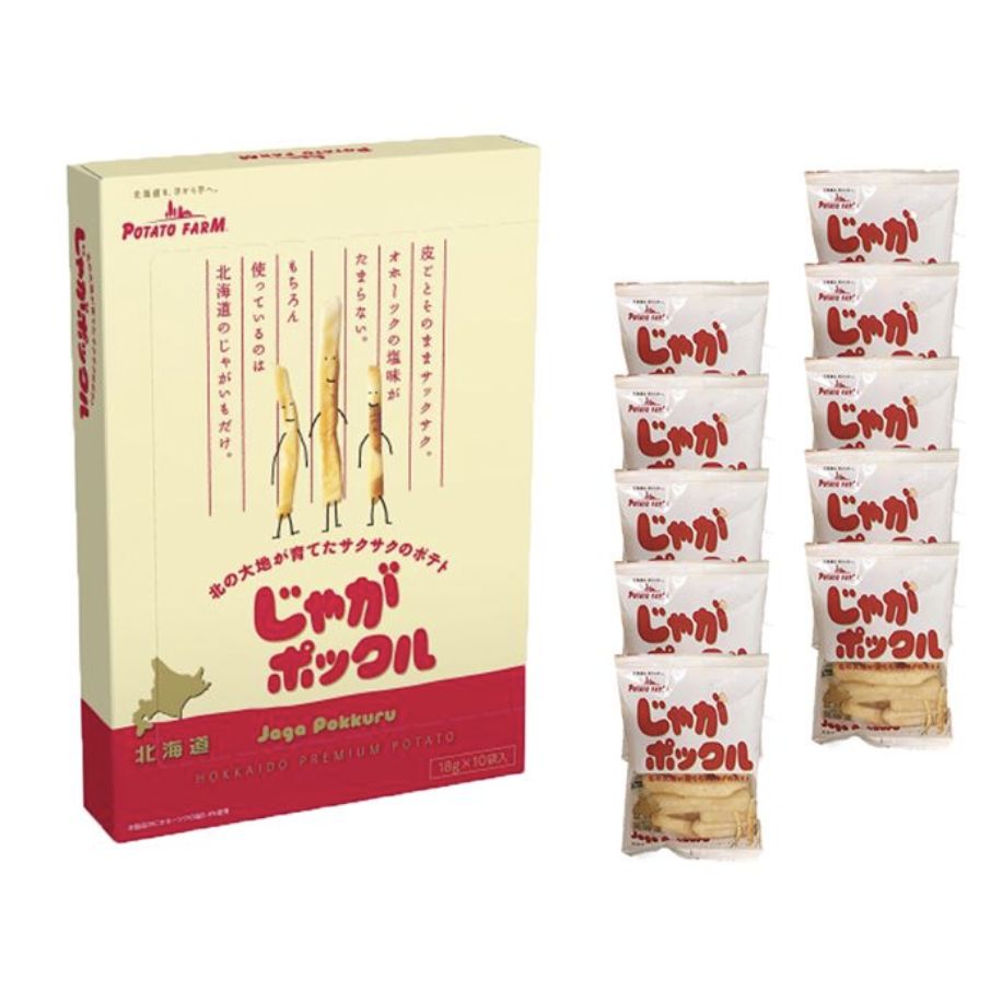 【35購購購】 日本原裝進口 禮盒 北海道卡樂比 Calbee Potato Farm 秋冬特別組合-超夯薯條三種口味一次滿足 《預購中 ...